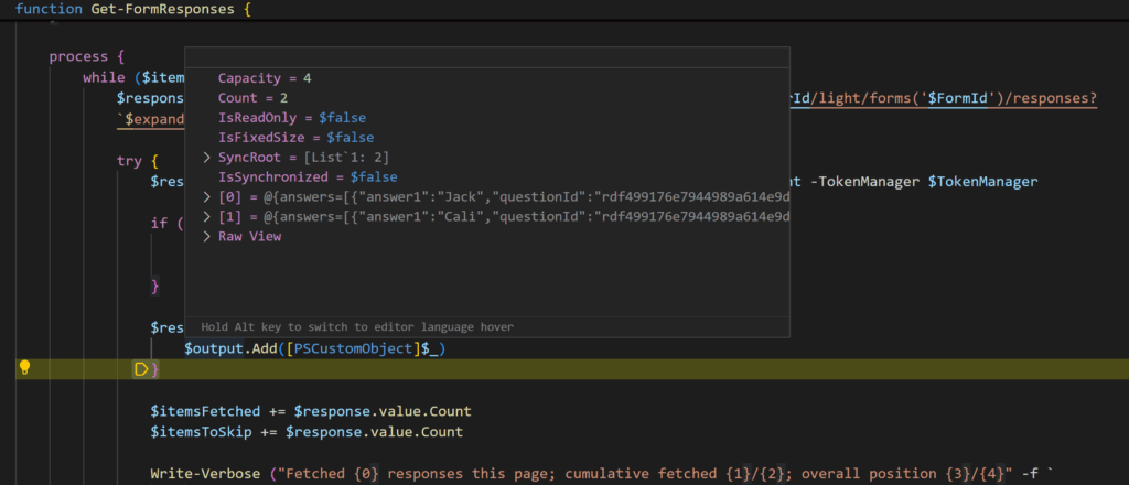 Unlocking The Hidden Microsoft Forms Api With Powershell And Azure App Registration Jackparker