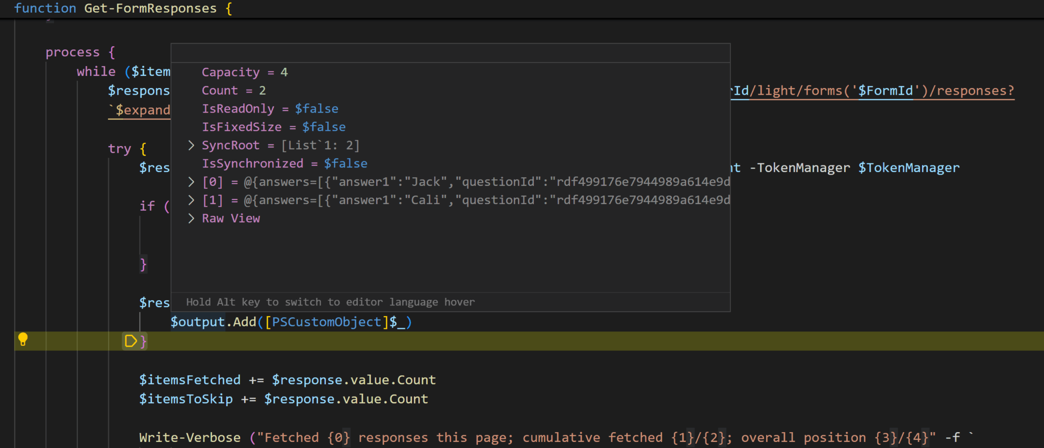 Unlocking the Hidden Microsoft Forms API with PowerShell & Azure App ...